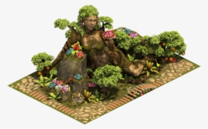 Gaea Statue - Gaia Forge Of Empire PNG Image | Transparent PNG Free ...