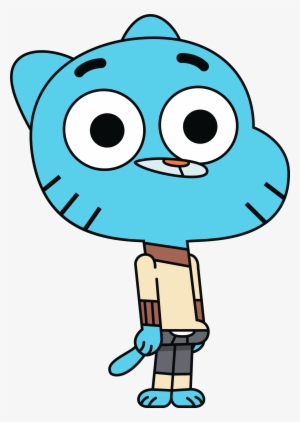 Gumball - Amazing World Of Gumball Walking PNG Image | Transparent PNG ...