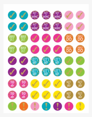 Confetti Planner Mini Stickers - Teacher Lesson Plan Record Book PNG ...