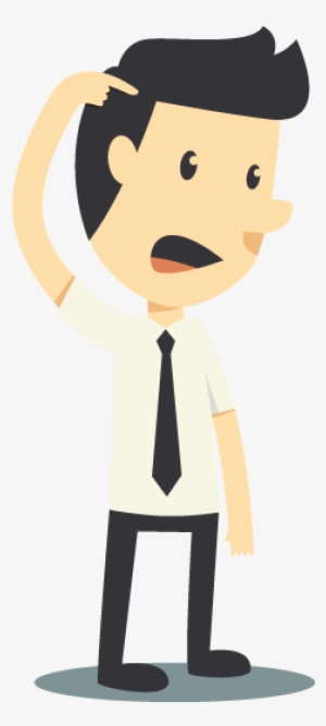 Midi Kinetics Connect - Confused Cartoon Character Png PNG Image ...