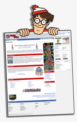 Wally Transparent Images Stickpng - Where's Wally Vector PNG Image ...