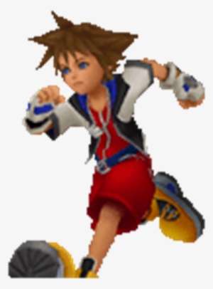 Sora Talk Sprite Khrec - Kingdom Hearts Sora Running PNG Image ...
