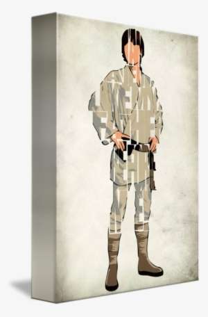 "luke Skywalker" By Adela Sumpter - Luke Skywalker Typography PNG Image ...