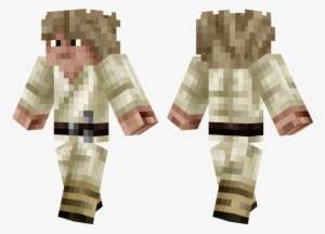 Luke Skywalker - Minecraft Luke Skywalker Skin PNG Image | Transparent ...