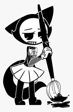 Betty The Cat By Sofycartoonist On - Betty And The Ink Machine PNG ...