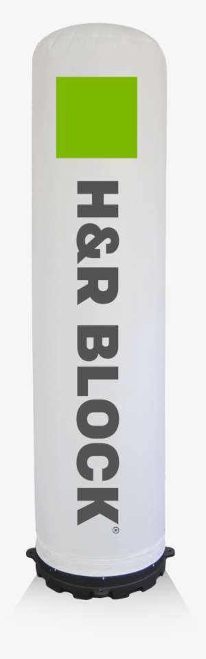 6ft Led Pillar H R Block White Png - H&r Block PNG Image | Transparent ...