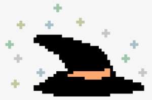 Witch Hat - Witch Hat Pixel Art PNG Image | Transparent PNG Free ...