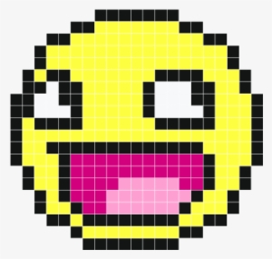 Awesome Face - Awesome Face Pixel PNG Image | Transparent PNG Free ...