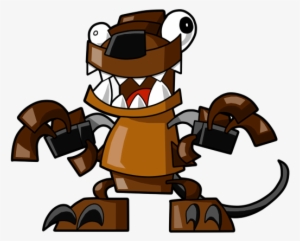 Clip Art Royalty Free Library Gang Max Mixels Wiki - Mixels Brown PNG ...