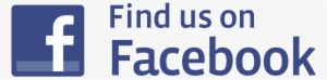Facebook Logo Vector Png - Find Us On Facebook Logo Transparent PNG ...