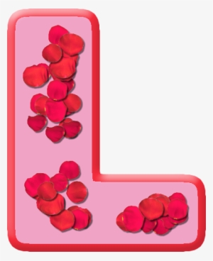 Rose Petal Letter L PNG Image | Transparent PNG Free Download on SeekPNG