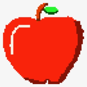 Red Apple - Apple Pixel Art Png PNG Image | Transparent PNG Free ...