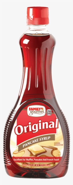 Family Gourmet Original Pancake Syrup - Sugar Free Syrup PNG Image ...