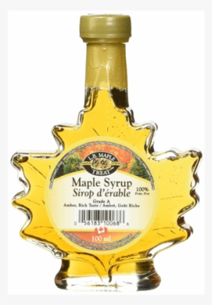 B Leaf Maple Syrup [100ml] - Maple Syrup 100ml PNG Image | Transparent ...