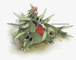 Mega Tyranitar By Nganlamsong On Deviantart - Mega Tyranitar PNG Image ...