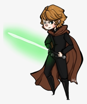 Chibi Jedi By Icerelic On Deviantart Vector Transparent - Chibi Jedi ...
