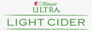 Michelob Ultra Light Cider Logo - Michelob Ultra Beer, 15 Pk 16 Fl. Oz ...