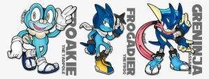 Froakie Evolution Line By Raiphen - Froakie Evolution Line PNG Image ...