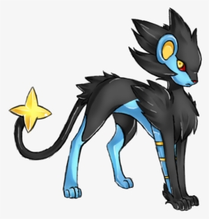 Luxray By Jellyenvy On Deviantart - Pokemon Female Luxray PNG Image ...
