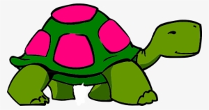 Turtle Clip Art At Clker - Cartoon Turtle Side View PNG Image ...