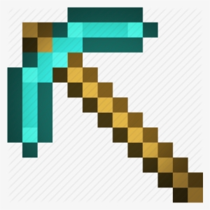 Minecraft Diamond Pickaxe Png