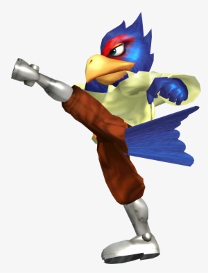 Plus Falco Kicking M - Falco Melee Png PNG Image | Transparent PNG Free ...