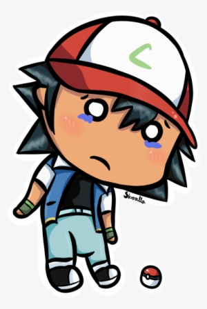 Banner Library Stock Ash Ketchum By Skroalla On Deviantart - Chibi Ash ...
