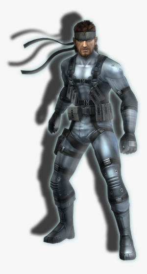 Solidsnake - Smash Bros Brawl Snake PNG Image | Transparent PNG Free ...
