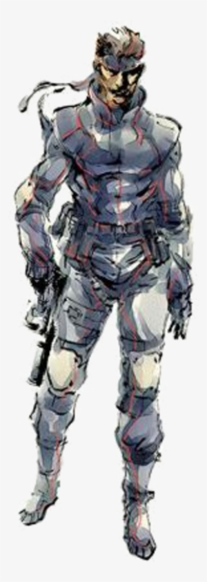 Solid Snake - Metal Gear Solid 1 Concept Art PNG Image | Transparent ...