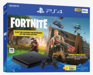 Product Name, Playstation®4 Fortnite - Ps4 Slim Fortnite PNG Image ...
