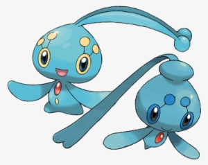 [ Img] - Pokemon Manaphy And Phione PNG Image | Transparent PNG Free Download on SeekPNG
