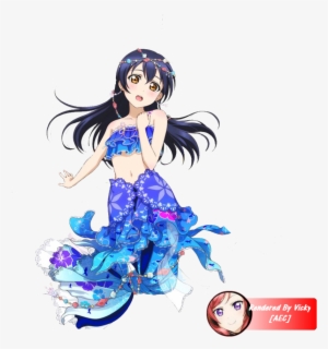 Mermaid Sr Render By Vivitakido On Deviantart - Love Live Umi Mermaid ...