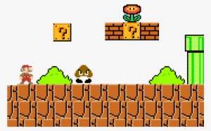 Mario Jumping - Super Mario Question Block PNG Image | Transparent PNG ...