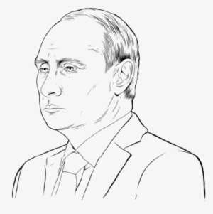 Russian President Vladimir Putin Is Virtually The Only - Sketch PNG ...