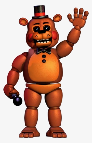 W Freddy Render Full Body - Fnaf 2 Freddy Full Body PNG Image ...