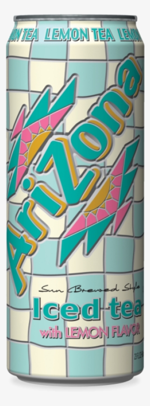 Arizona Green Tea - Arizona Lemon Tea 15.5 Oz Can Pack PNG Image ...