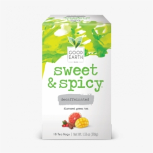 Decaffeinated Sweet & Spicy Green Tea - Good Earth Sweet & Spicy Green ...