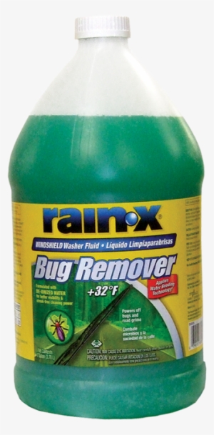 Rain X Bug Remover Windshield Wiper Fluid - Windshield Washer Fluid PNG ...