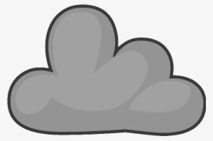 Thunderstorm Body - Cloudy Bfdi Orange PNG Image | Transparent PNG Free ...