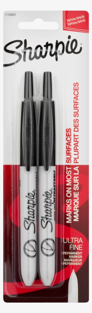 Sanford Sharpie Marker, Chisel Tip, 2/pk, Black PNG Image | Transparent PNG Free Download on SeekPNG
