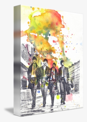 Transparent The Street By Isabelle Dillard - Beatles Watercolor PNG ...
