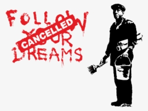 Banksy Displays His Art On Publicly Visible Surfaces - Chinatown PNG ...