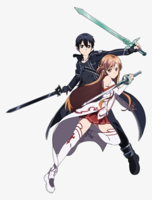 Sword Art Png Picture - Kirito And His Swords PNG Image | Transparent ...