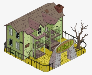 Tapped Out Haunted Condo - Simpsons Tapped Out Buildings PNG Image ...