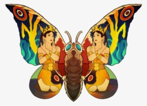 Mothra And The Shobijin Twins For @vashito This Was - Godzilla Vs ...
