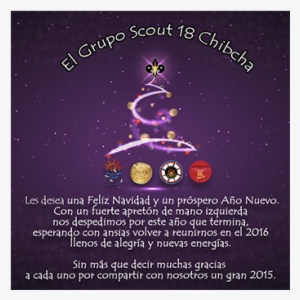 Mensaje De Navidad Scout PNG Image | Transparent PNG Free Download on ...