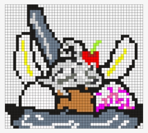 Banana Split Perler Bead Pattern / Bead Sprite - Bead PNG Image ...