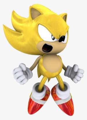 Supersonic - Super Sonic From Sonic The Hedgehog PNG Image ...