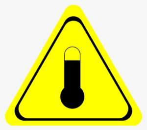 High Temperature Warning Symbol - High Temperature Sign PNG Image ...