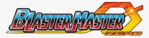 Blaster Master Zero Logo - Blaster Master Nintendo Switch PNG Image ...
